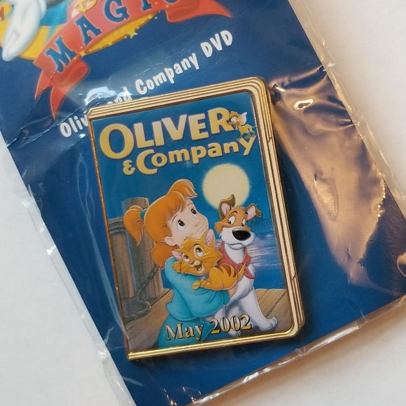 Disney | Accessories | Vintage 200s Disney Oliver Company Pin | Poshmark